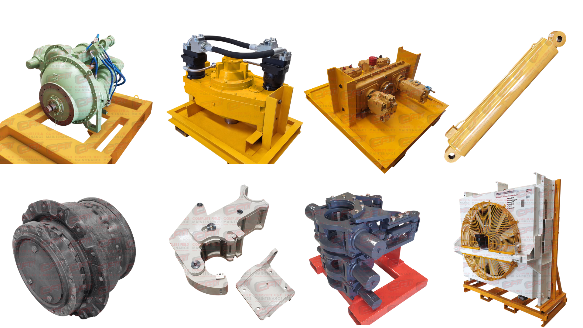 Drill Rig Spare Parts & Service Exchange Components | CFM